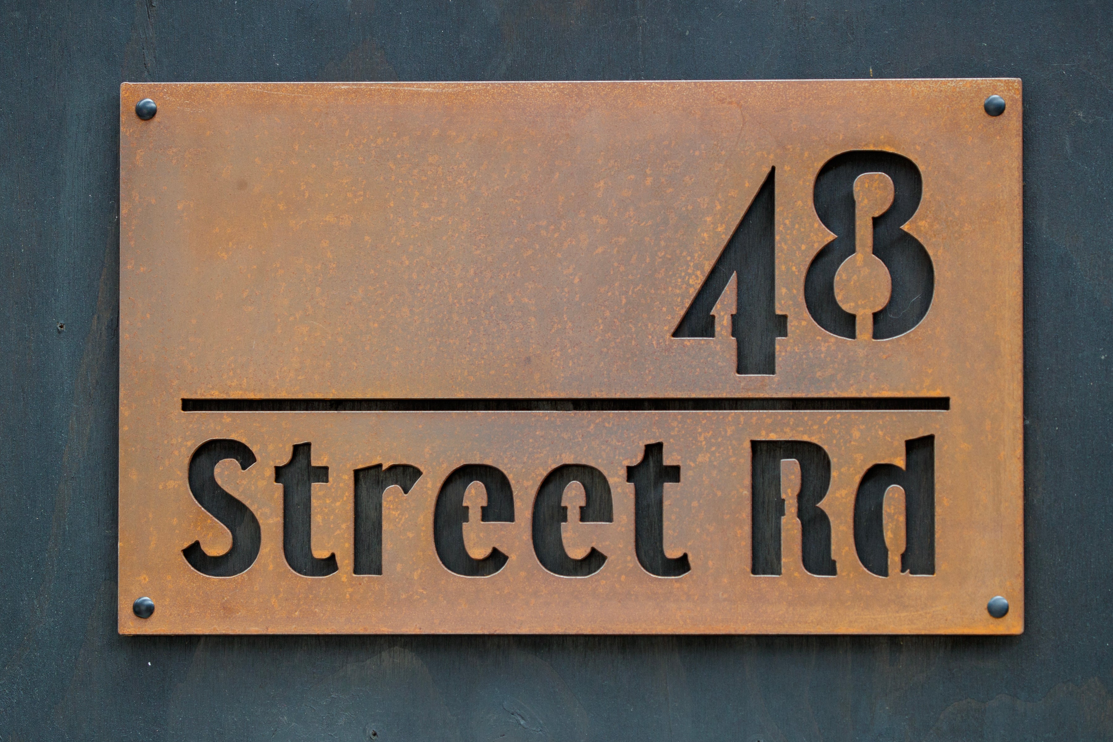 Address Panel – Kiwi Metal Art