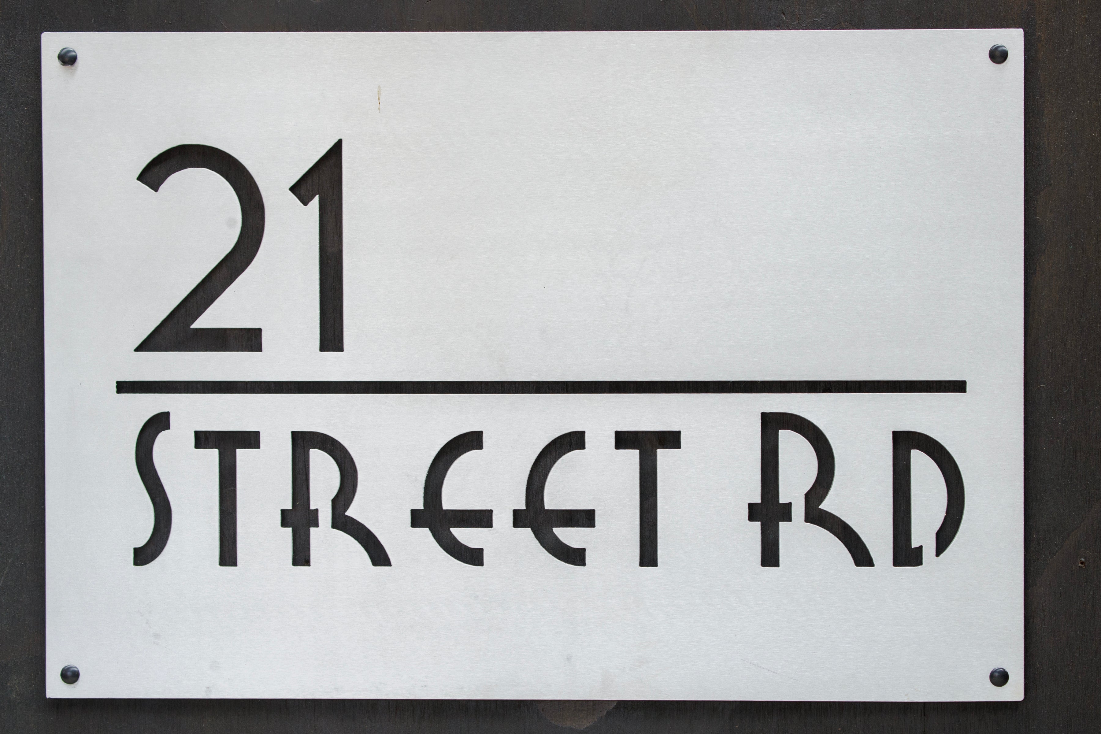 Address Panel – Kiwi Metal Art