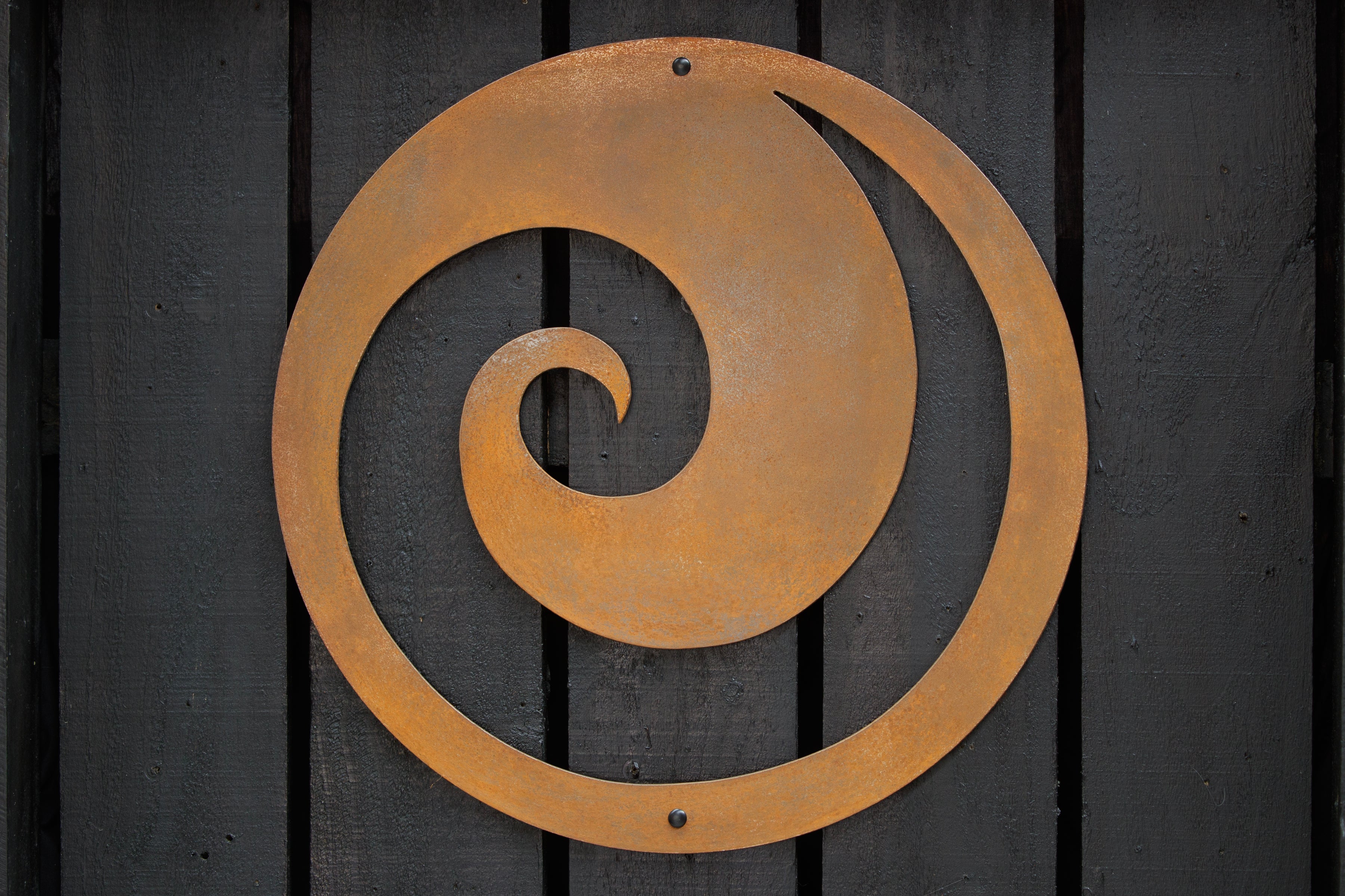 Koru Circle – Kiwi Metal Art