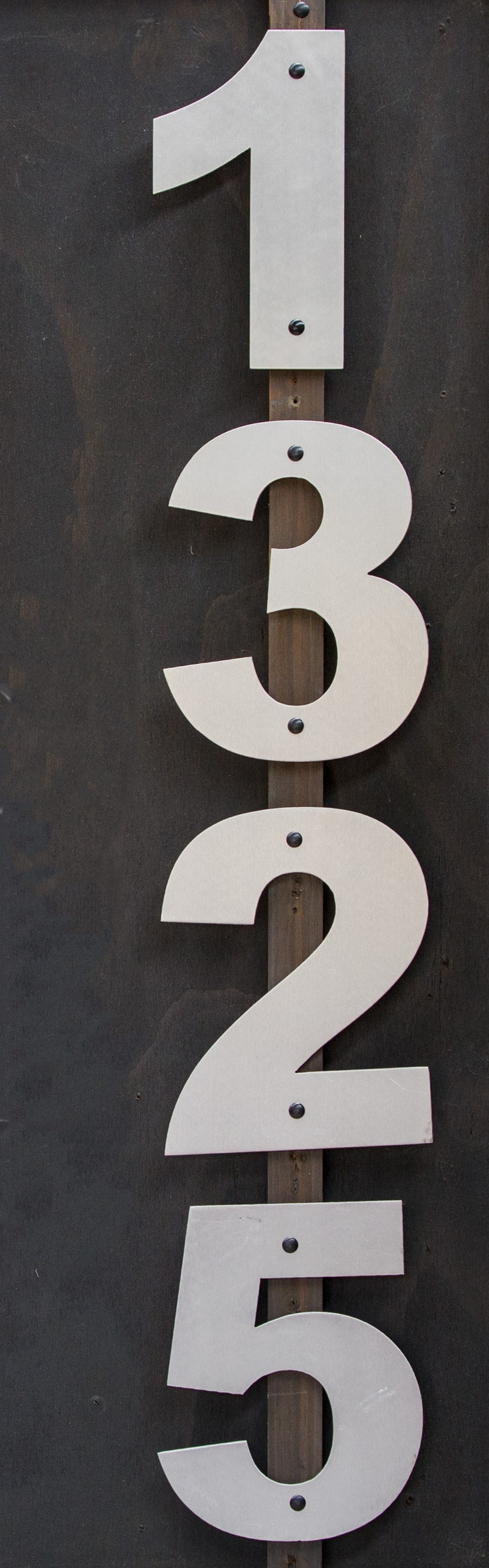 Aluminium Numbers 250 H – Kiwi Metal Art
